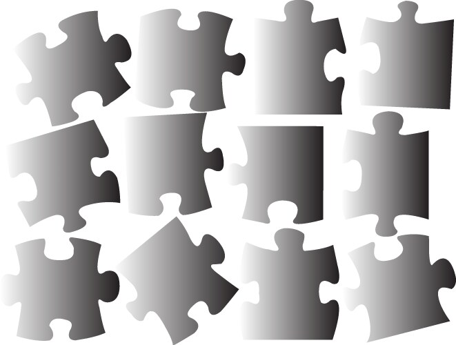 Puzzle Shape Vector Images (over 52,000)