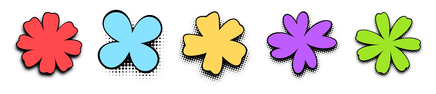 Pop art explosion burst Royalty Free Vector Image