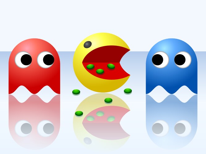 Pacman Maze Vector Images (76)