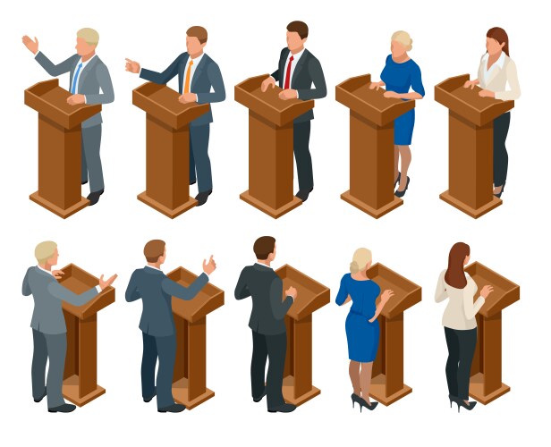 Public Speaking Vector Images (over 20,000)