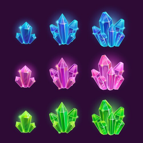 Cartoon Crystals Vector Images (over 21,000)