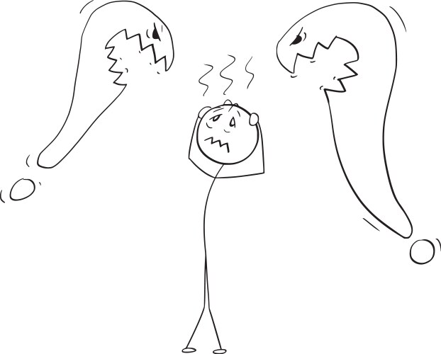 Stickman Thinking Vector Images (over 770)