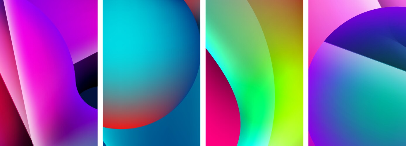 Abstract colors backgrounds Royalty Free Vector Image