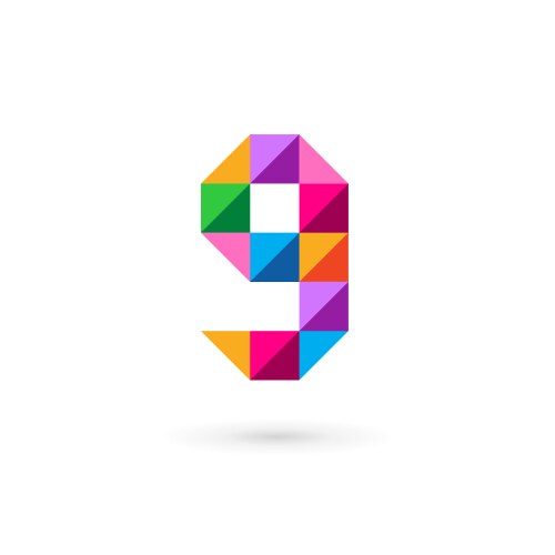 Number 9 Vector Images (over 18,000)