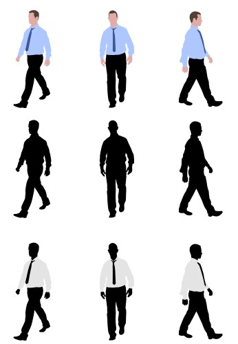 Walking Vector Images (over 220,000)
