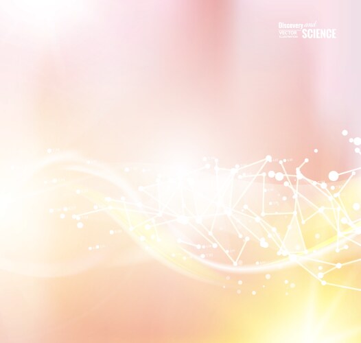 Colorful smooth light lines Royalty Free Vector Image