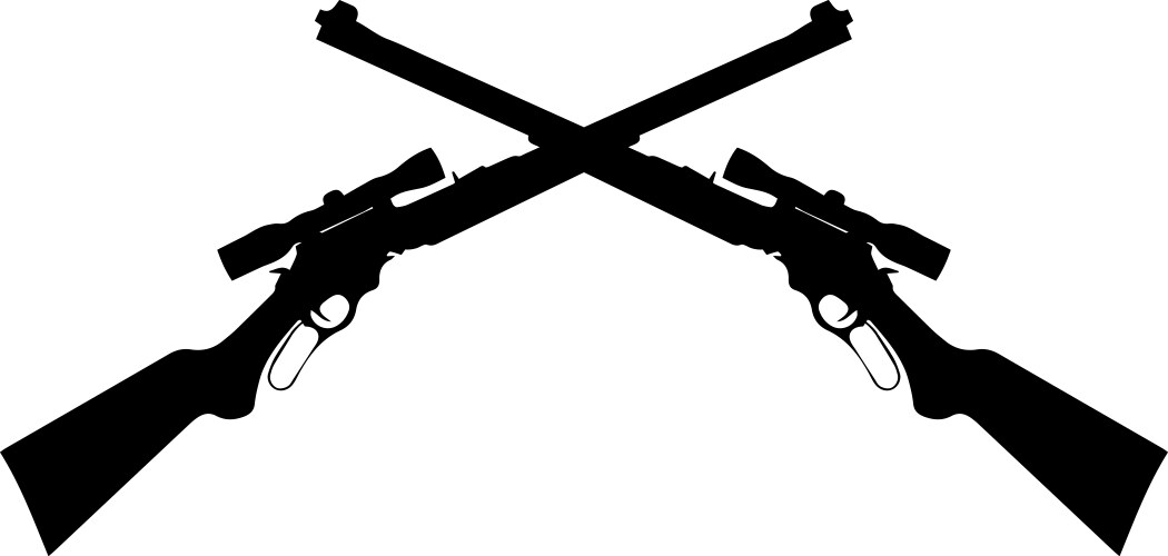 Crossed Rifles Vector Images (over 6,400)