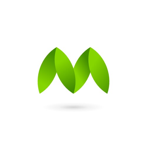 Leaf Logo M Vector Images (over 3,400)