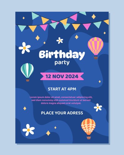Birthday Invitation Vector Images (over 290,000)