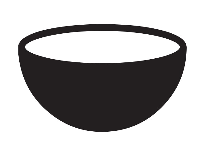 Ice tong silhouette art Royalty Free Vector Image