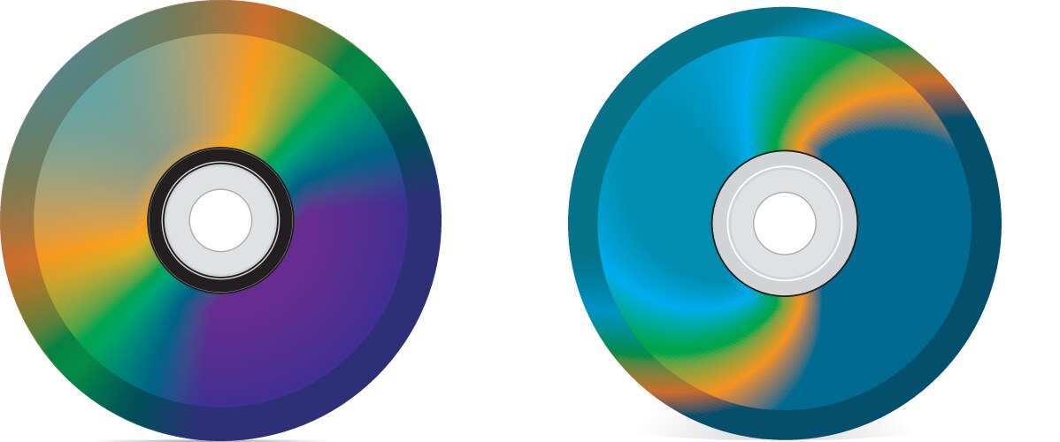 Disc Royalty Free Vector Image - VectorStock