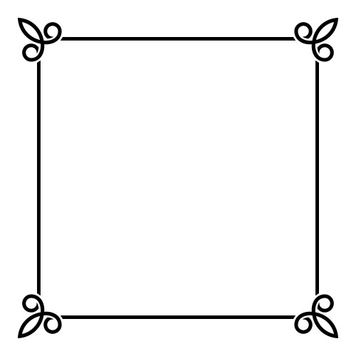 Black Frame Border Vector Images (over 180,000)