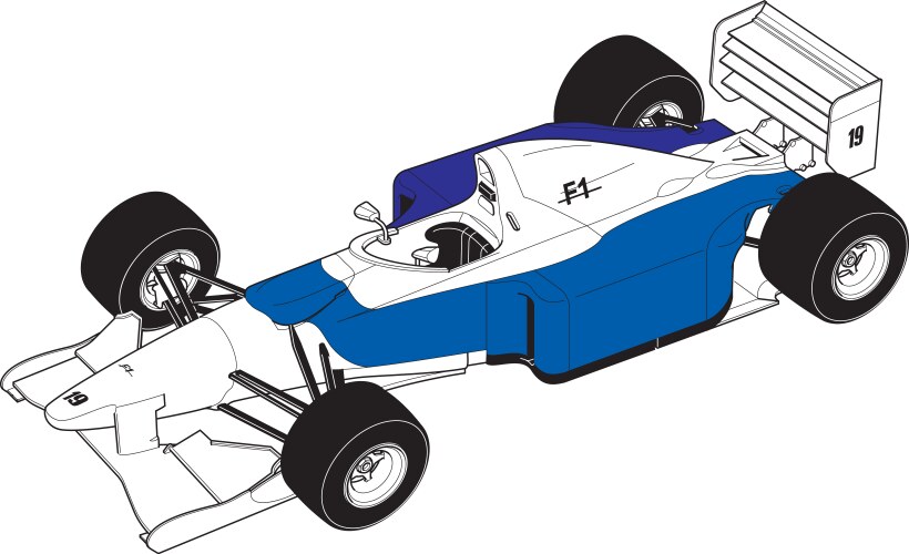 F1 car Vector Images & Graphics for Commercial Use | VectorStock