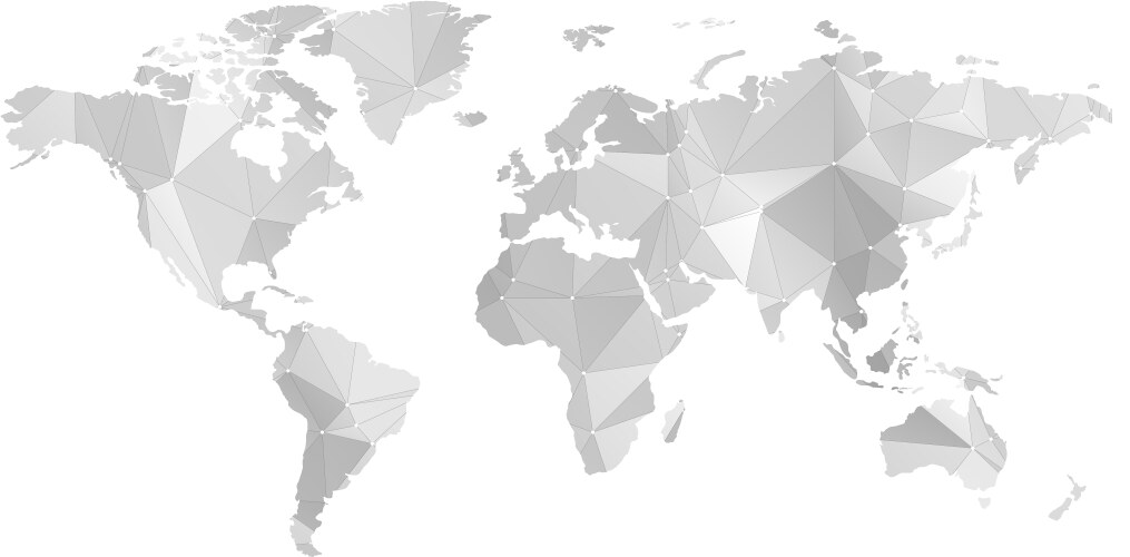 Modern World Map Royalty Free Vector Image - VectorStock