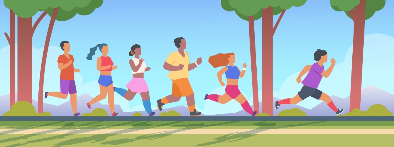 5k Run Vector Images (over 390)