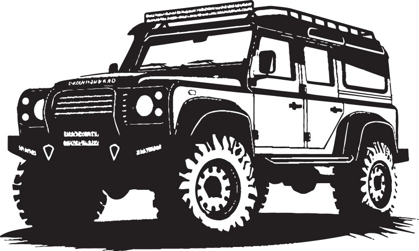 Adventurous apex black logo for 4x4 adventure Vector Image