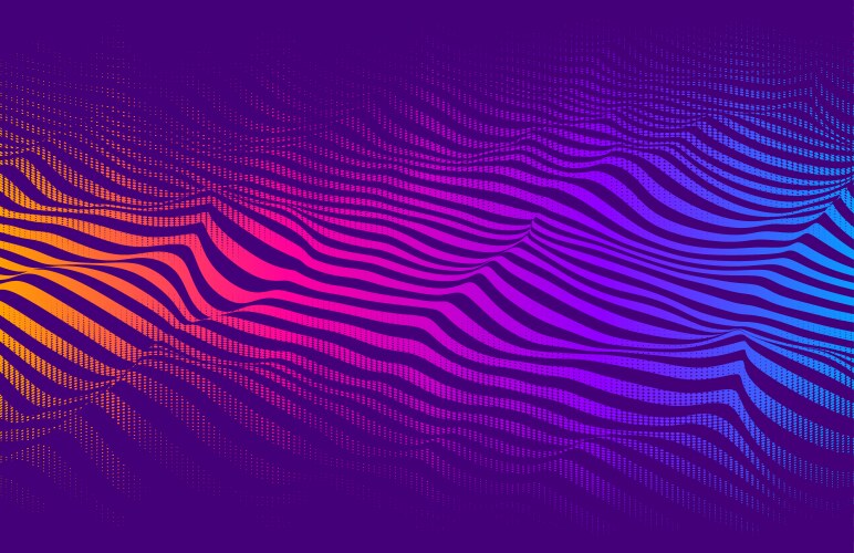 Abstract halftone tilted background with grainy Vector Image