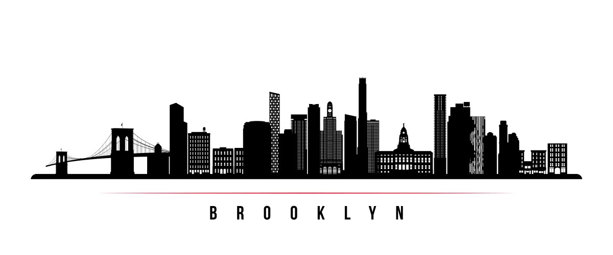 Nyc brooklyn Royalty Free Vector Image - VectorStock