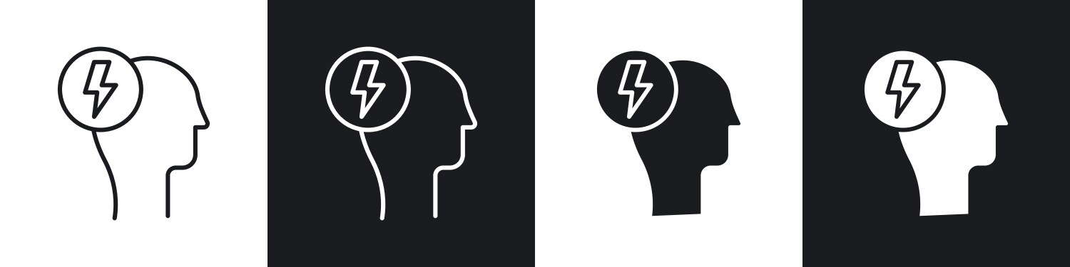 Comprehension icon set understand wisdom Vector Image