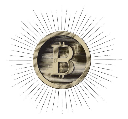 Bitcoin drawing Vector Images & Graphics for Commercial Use | VectorStock