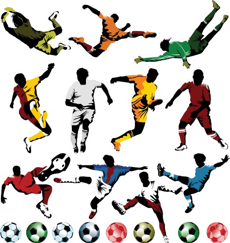 Football Player Silhouette Vector Images (over 18,000)