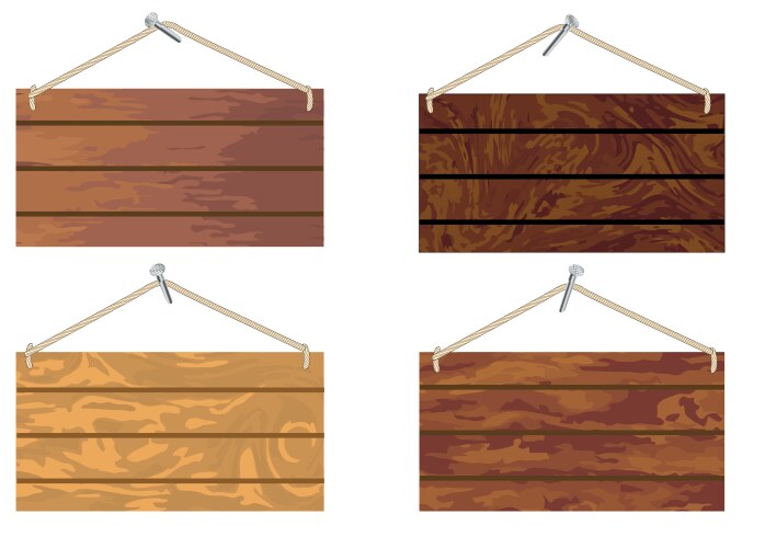 Rope Wooden Sign Vector Images (over 5,100)
