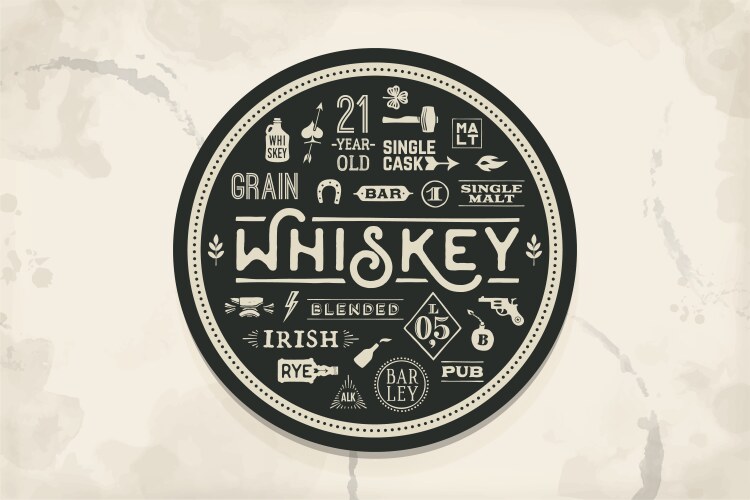 Drink Coaster Vector Images (over 1,300)