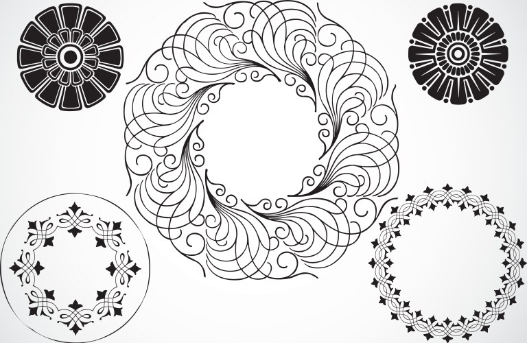 Oval globe Royalty Free Vector Image - VectorStock