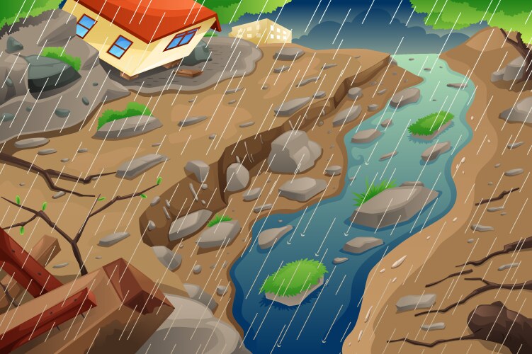 Flood Cartoon Vector Images (over 2,400)