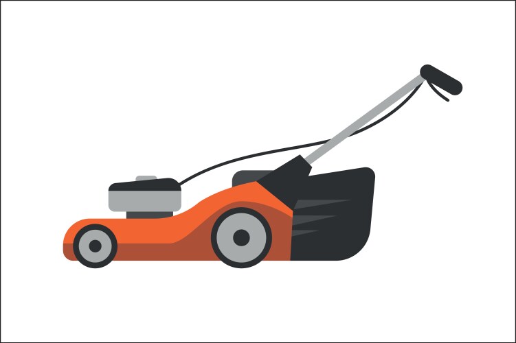 Lawn mower Royalty Free Vector Image - VectorStock