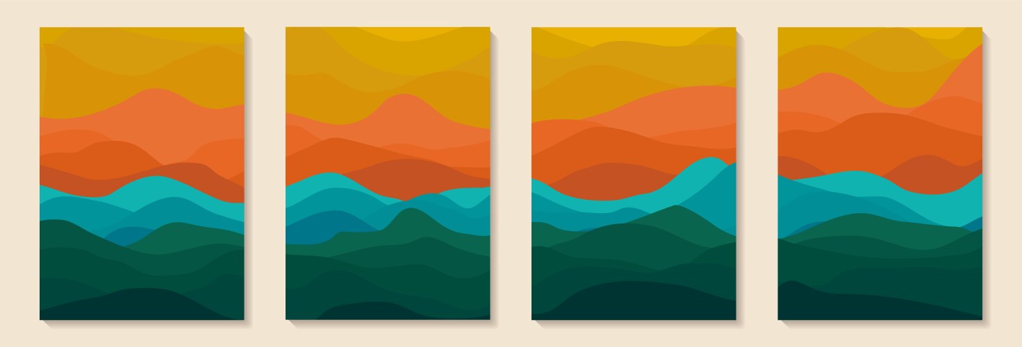 Geometric Mountain Vector Images (over 26,000)