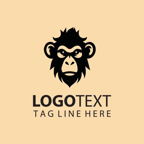 Monkeylogo Royalty Free Vector Image - VectorStock