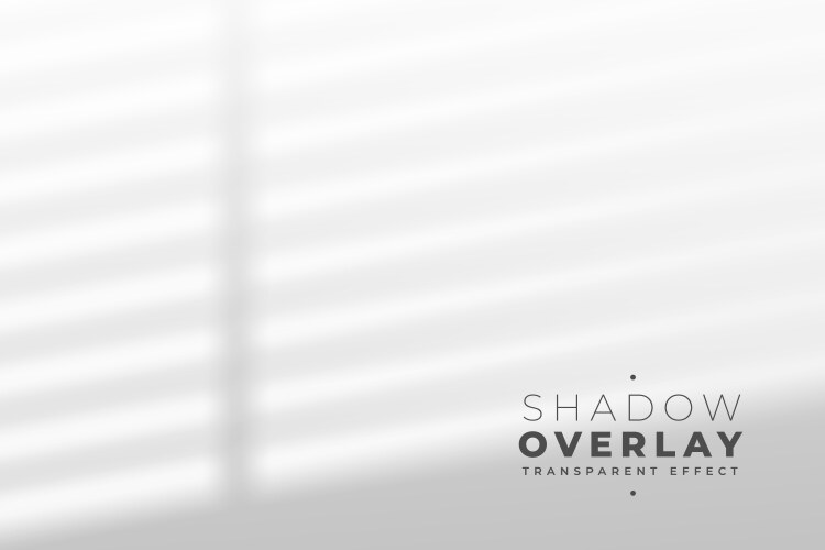 Window shadow overlay effect indoor background Vector Image