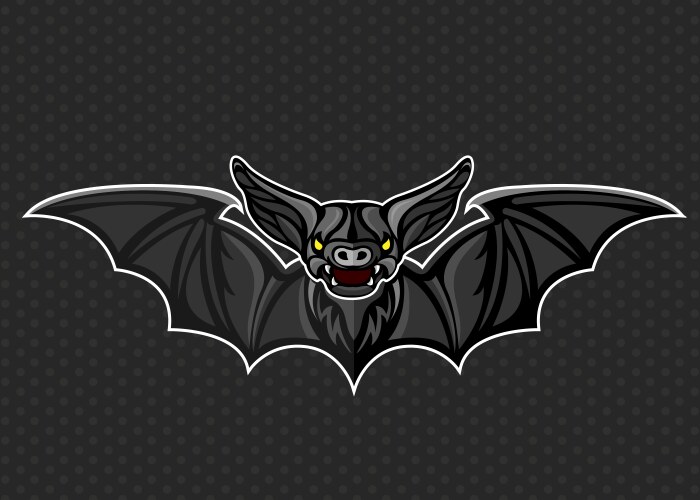Dracula Bat Logo Logo Vampire Bat Vector Images (over 3,300)