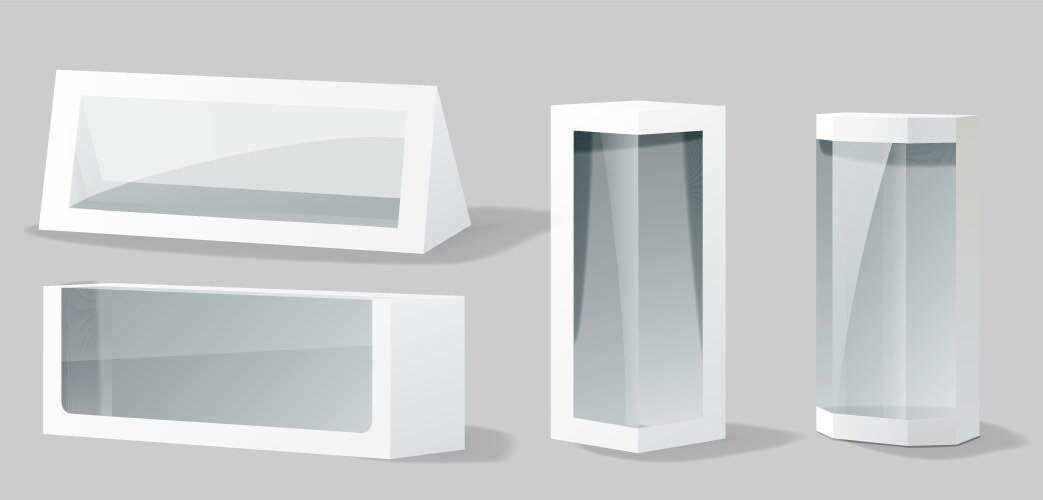 Packaging Transparent Window Box Vector Images (over 360)