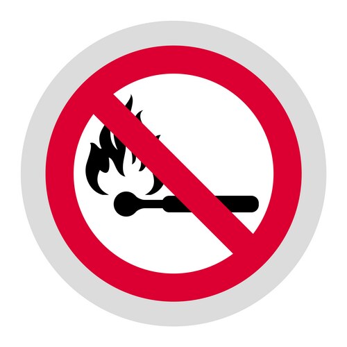 No beer prohibited sign forbidden modern sticker Vector Image
