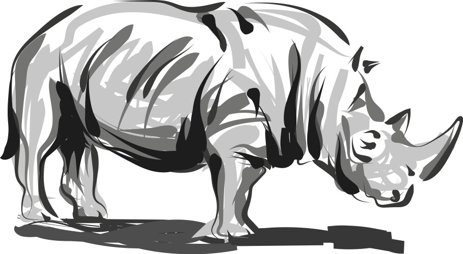 Rhino Vector Images (over 12,000)