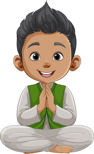Animated Namaste Welcome