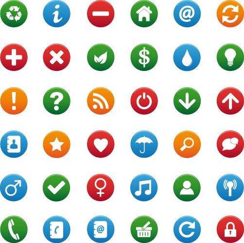 Round Vector Images (over 2.6 million)