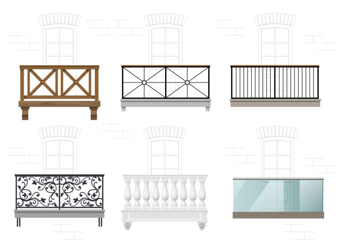Balcony Stone Baluster Vector Images (over 140)