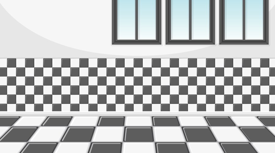An empty room interior Royalty Free Vector Image