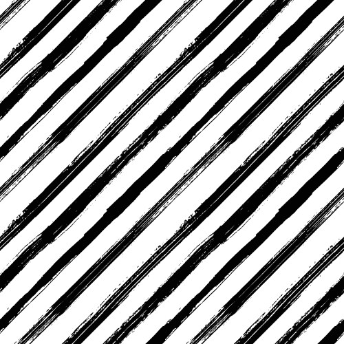 Diagonal stripe pattern seamless painted Vector Image