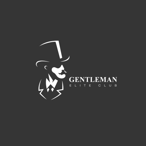 Old man logo Royalty Free Vector Image - VectorStock