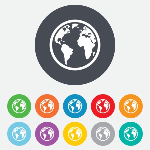 World Map Circle Vector Images (over 45,000)