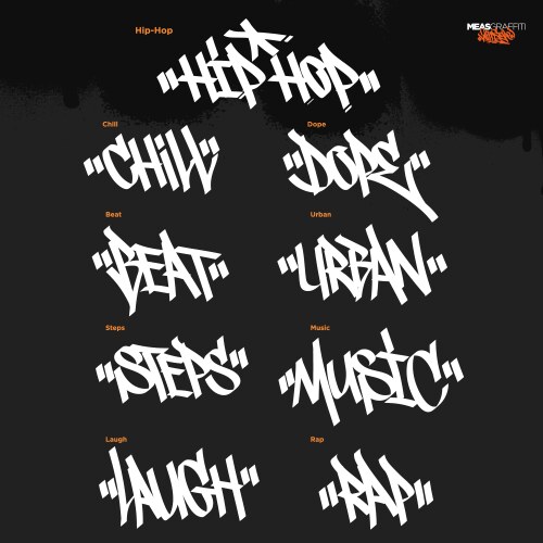 Graffiti words Vector Images & Graphics for Commercial Use | VectorStock