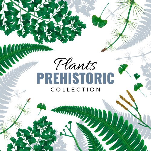 Prehistoric Plant Vector Images (over 2,400)