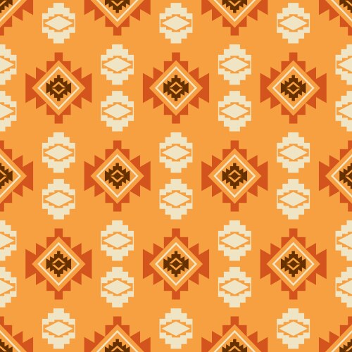 Southwestern aztec seamless pattern navajo print Vector Image
