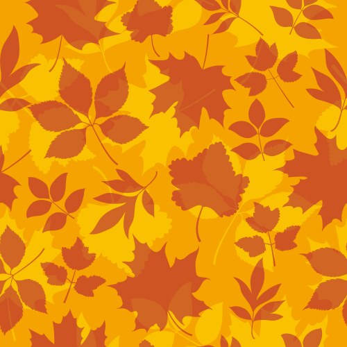 Autumn fall background with bright golden maple Vector Image