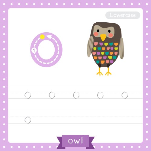 Letter O Flash Cards Vector Images (over 150)
