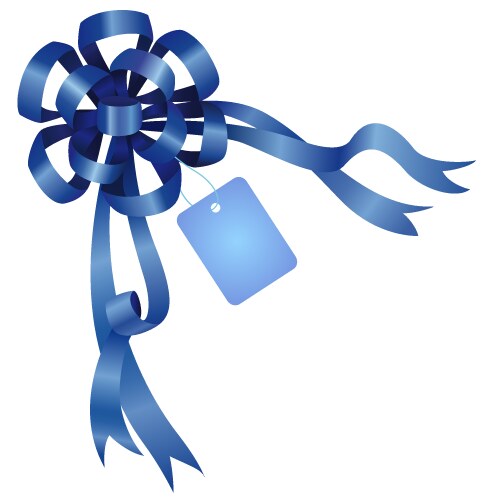 Prize tag in three color Royalty Free Vector Image